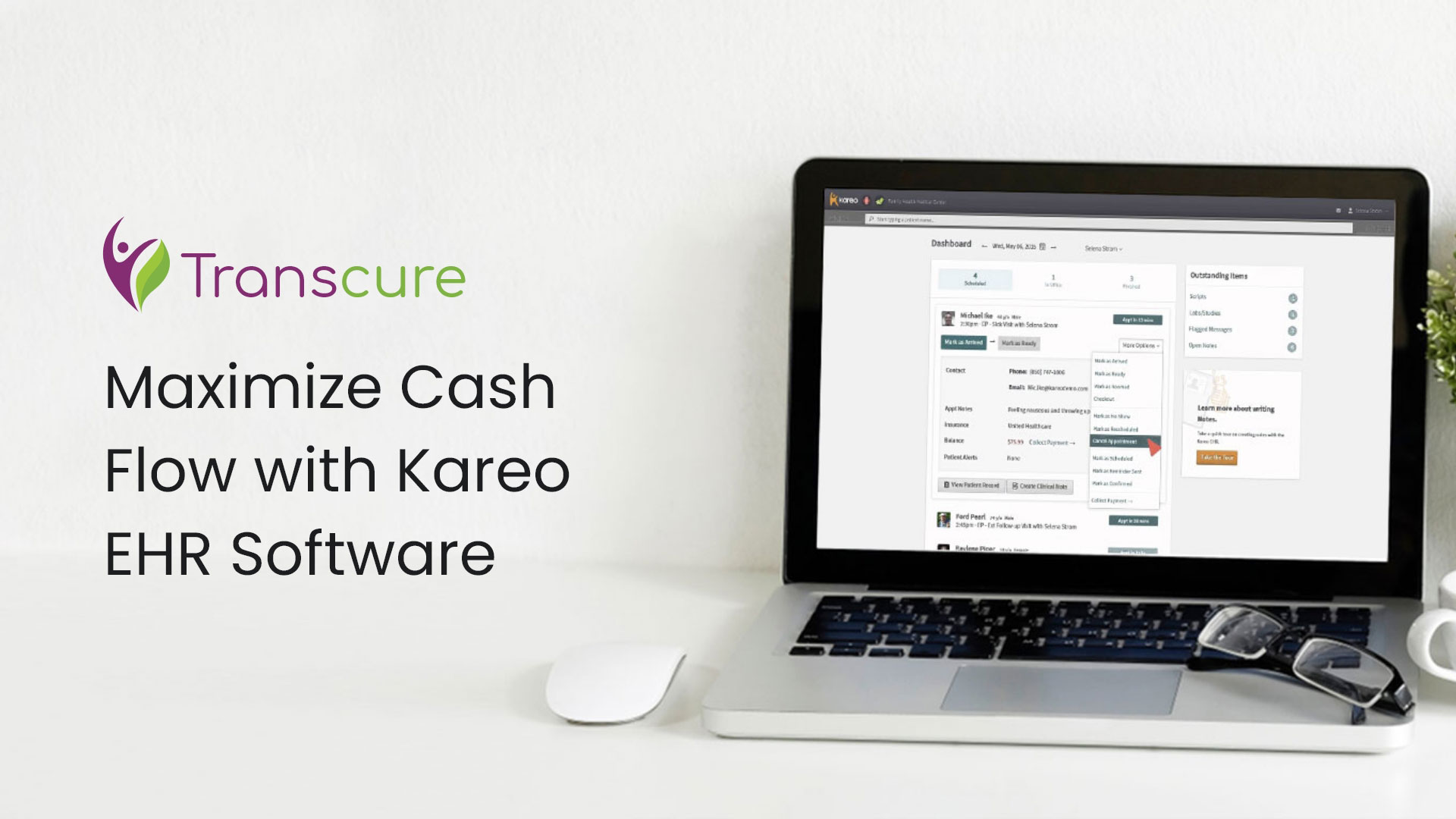 Kareo EHR Billing & RCM Services by Transcure