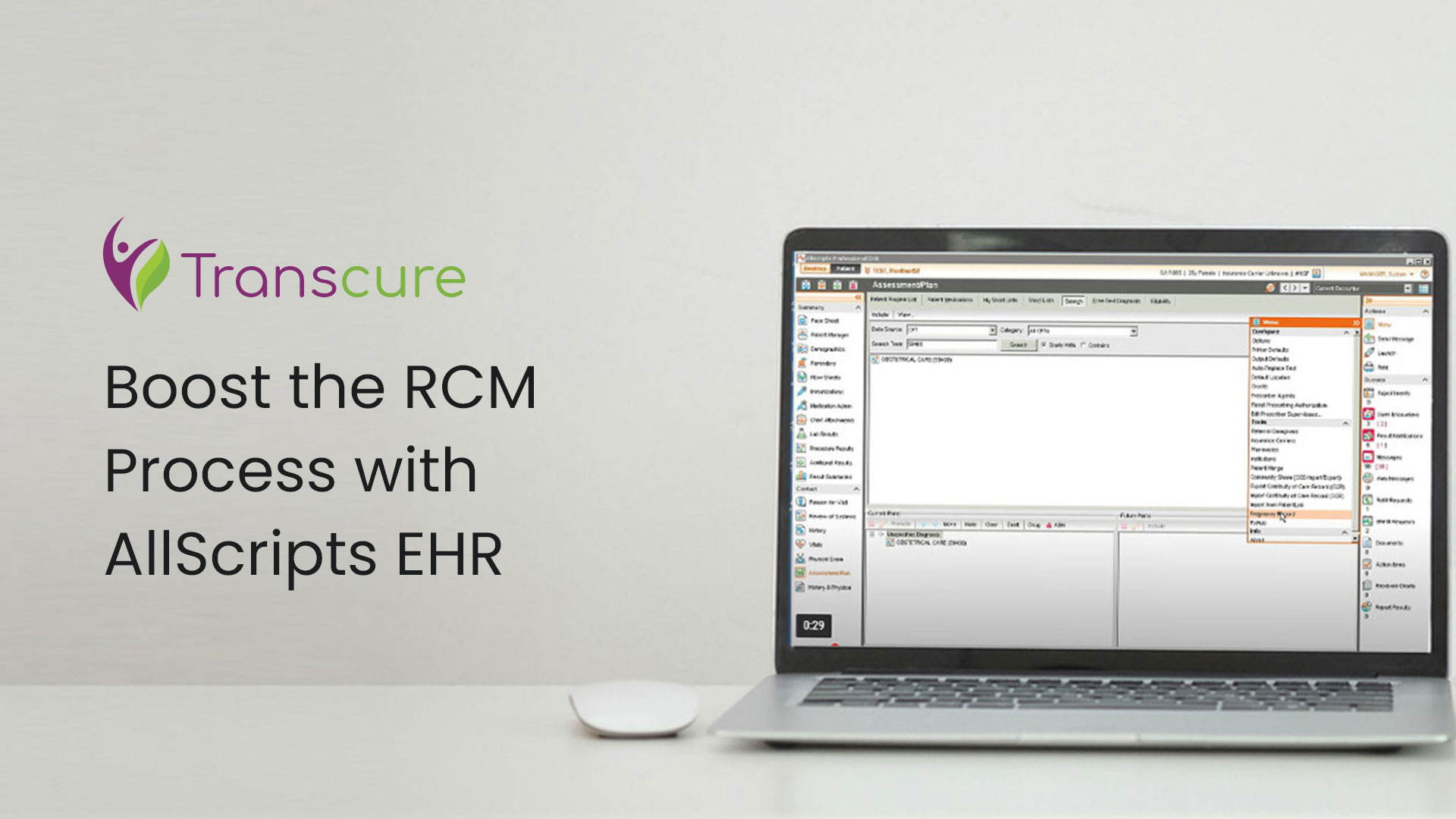 Streamline Allscripts EHR Billing with Transcure. Get a free demo.