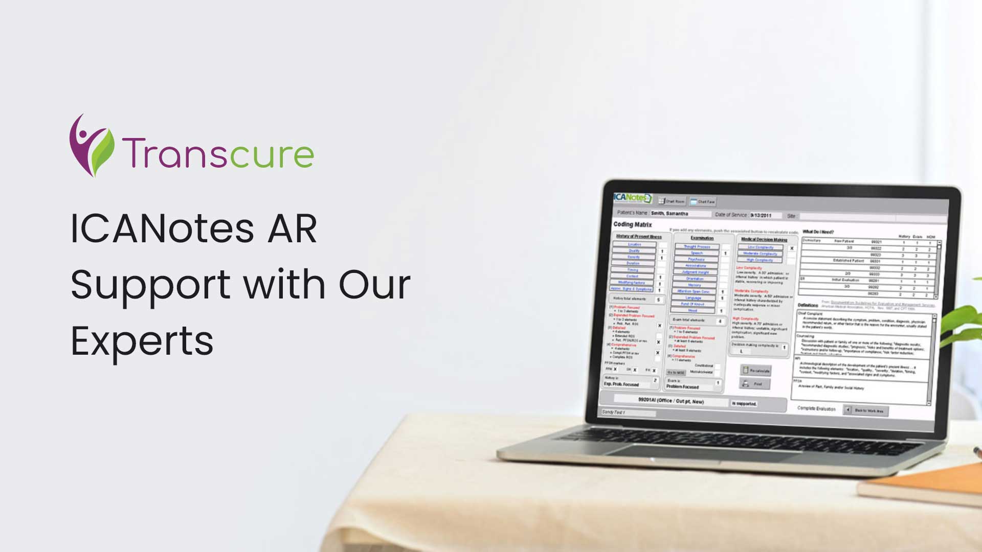 ICANotes AR Management | Outsource AR Services to Transcure