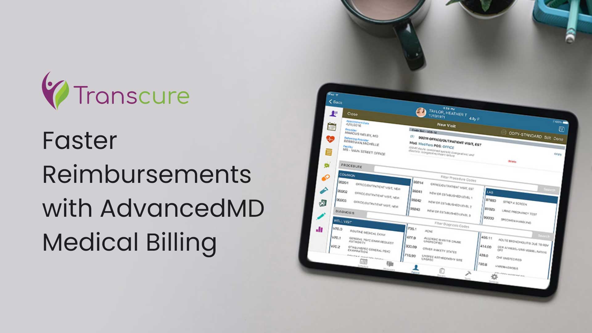 AdvancedMD Medical Billing Services by Experts at Transcure