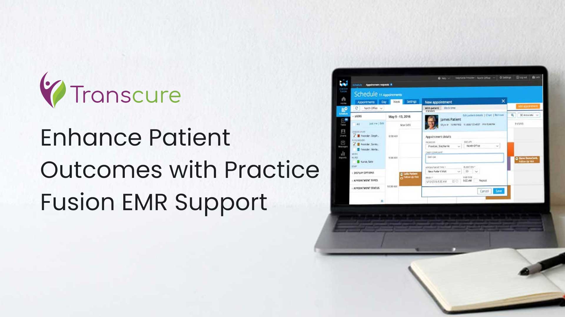 Practice Fusion EMR Support by Transcure