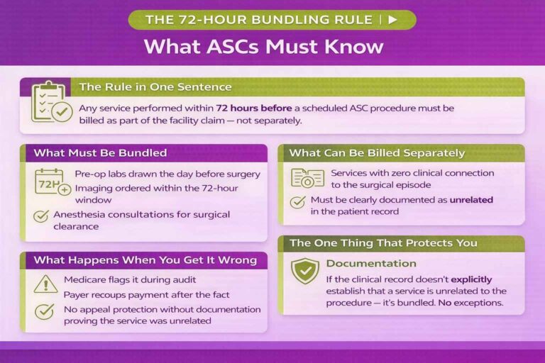 ASC Billing Guide 2026: CMS Rules, Denials & Reimbursement Explained